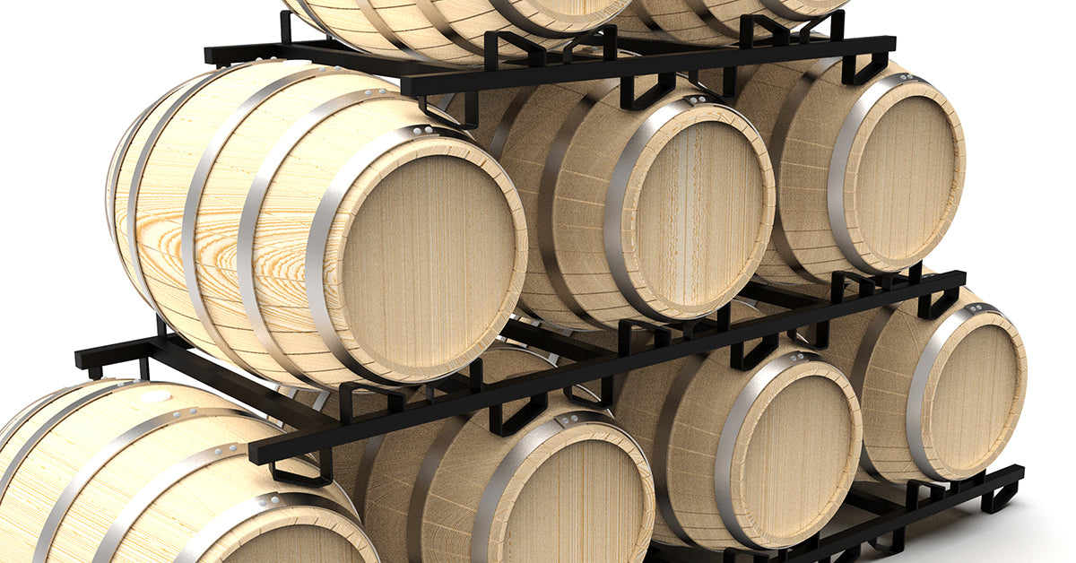 Barrel Racks for Wine, Beer, Spirits & Cider | BarrelHive